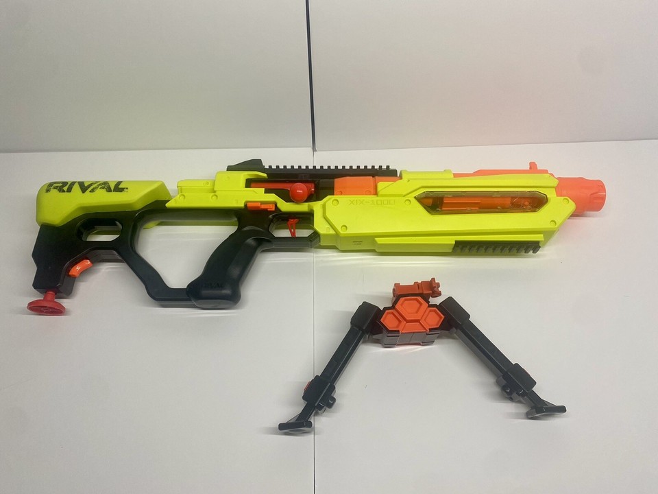 NERF Rival Blaster Jupiter XIX-1000 Edge Series with Target and 10 ...