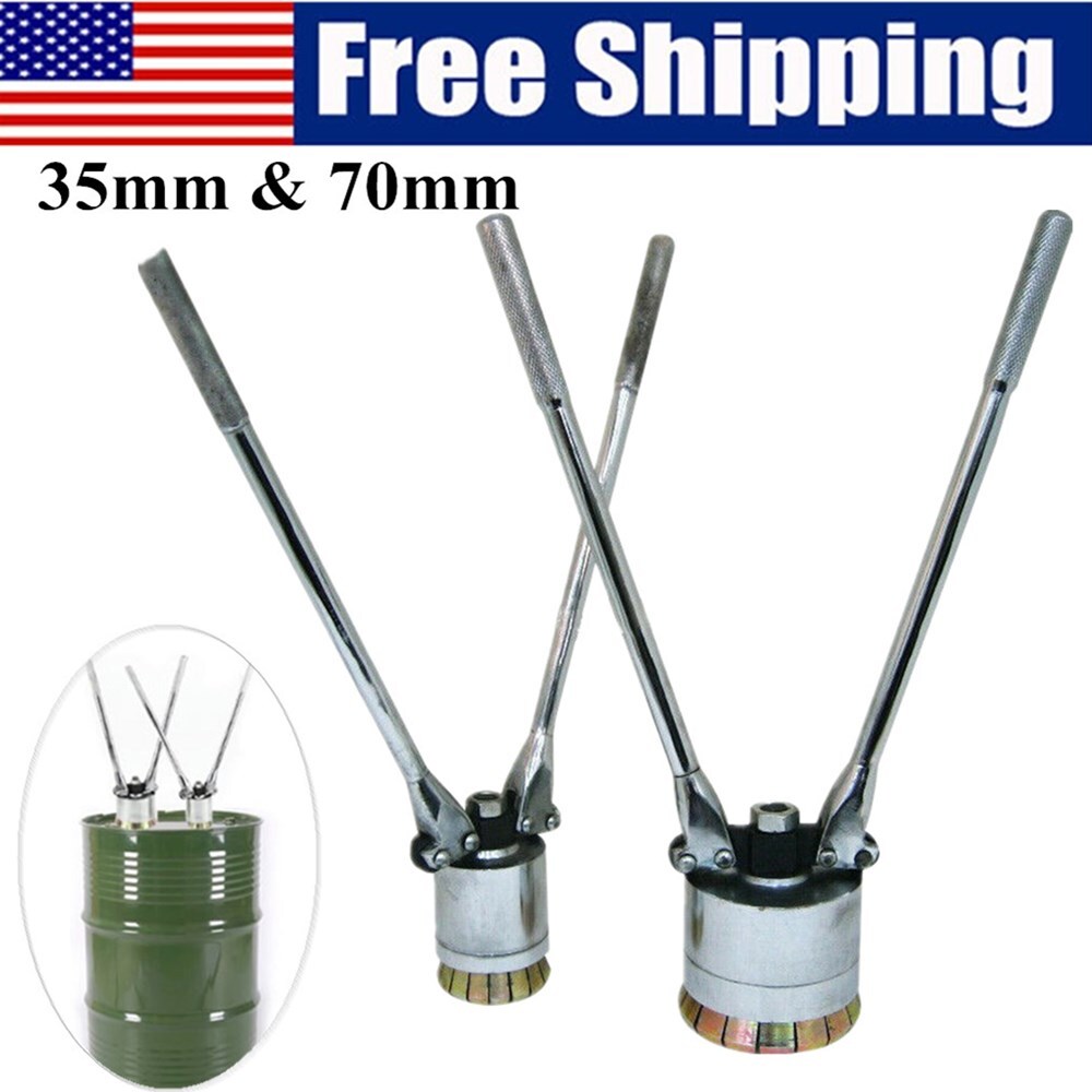 New 35mm 70mm Barrel Cap Seal Machine Crimping Tool For 200L/53 Gallon ...