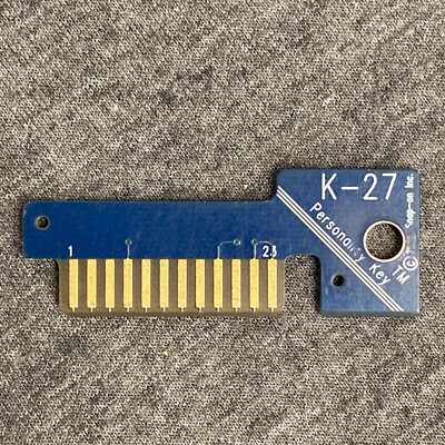 Snap On K-27 Personality Key MT2500 Solus Modis Ethos Verus Scanner | eBay