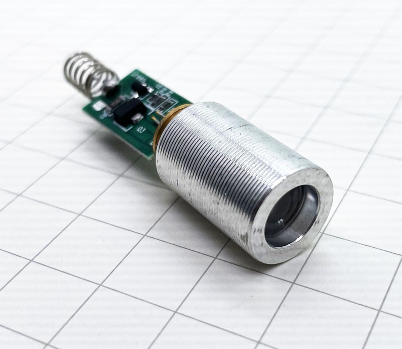 Yellow Green 555nm 10mW Dot Laser Module/DPSS Laser Module/13*30/3V-3 ...