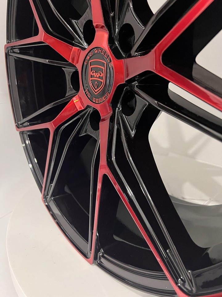 NS4 18 inch Black Red Rim fits AUDI A3 PRESTIGE 2015 - 2018 | eBay