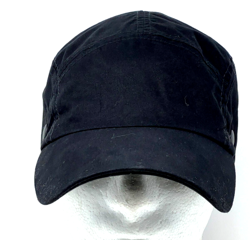 Unbranded Unisex Plain Black Hat Adjustable Baseball Trucker Athletic ...
