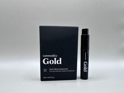 COMMODITY GOLD SCENT SPACE EXPRESSIVE FOR ME AND THE MANY AROUND ME 2ML ...