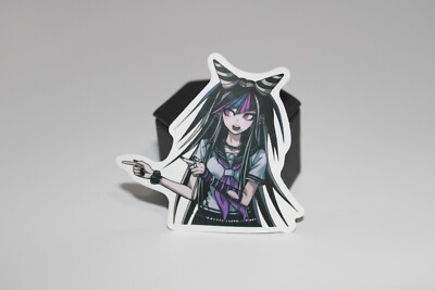 Anime Girl Sticker Ibuki Mioda # 2 Waterproof Reusable For Laptop Phone ...