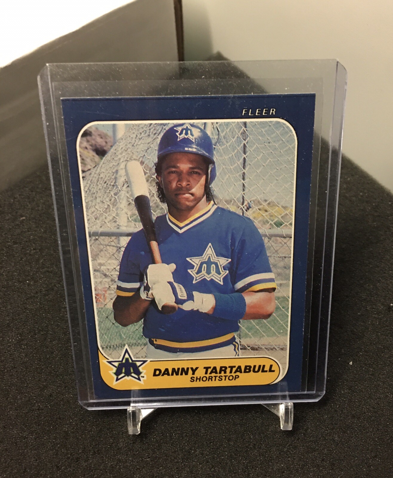 Danny Tartabull Rookie 1986 Fleer card 576 Mariners RC | eBay