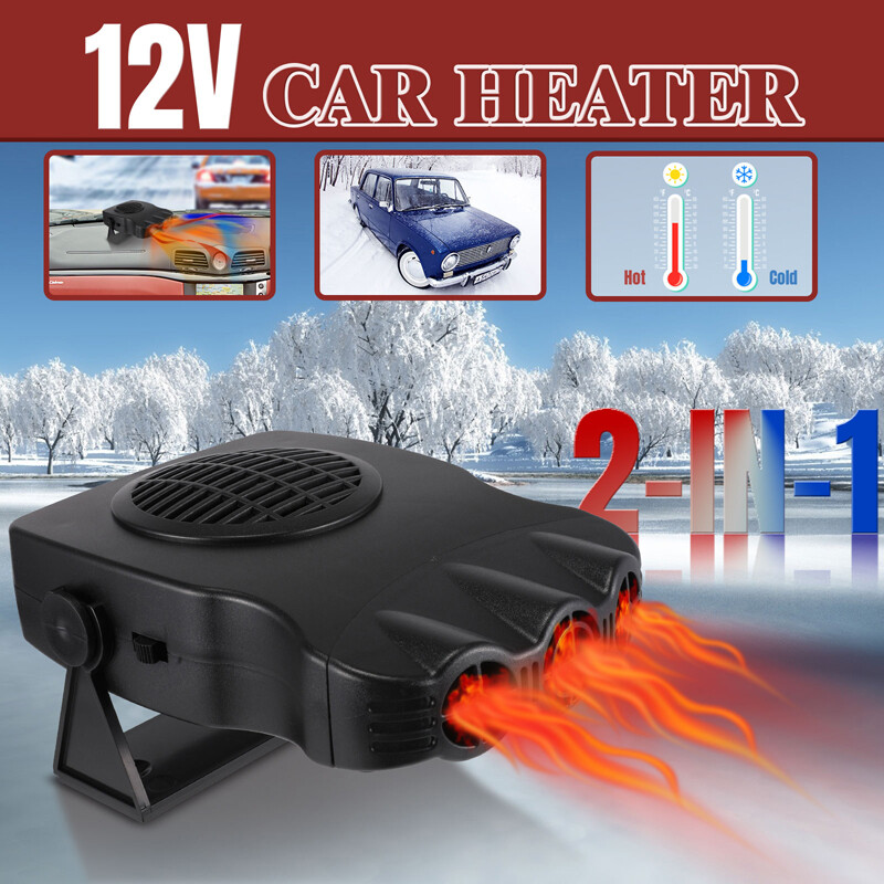 12V Electric Car Heater Portable Defogger Defroster Demister for Car ...