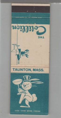 Matchbook Cover - Rabbit - The Cotillion Taunton, MA | eBay