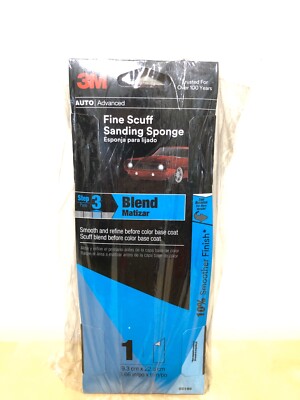 3M Fine Scuff Sanding Sponge, Auto Advanced, 4-Pk | eBay