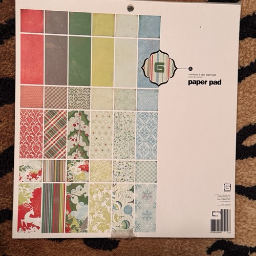 Basic Grey *MISTLETOE & PEAR* Papers-39 Sheets RARE!!! | eBay