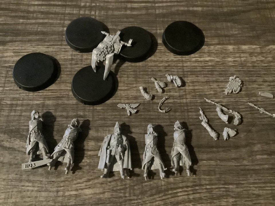 Death Korps of Krieg Command HQ Squad - DKK - DKoK - Forge World - 40k ...