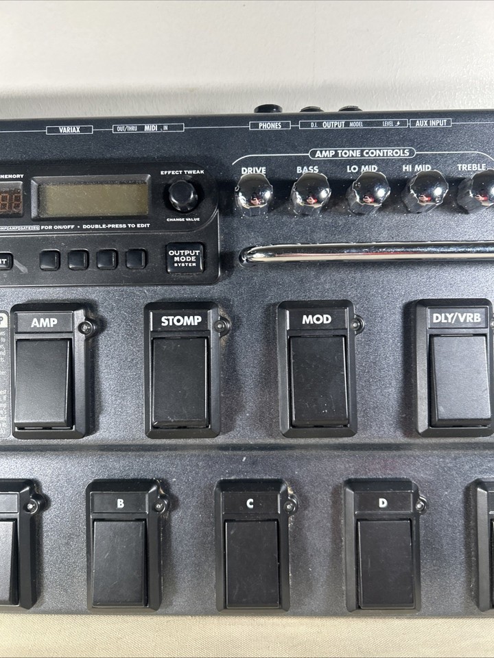 Line 6 Bass POD XT Live Multi-Effects Pedalboard (NO POWER SUPPLY ...