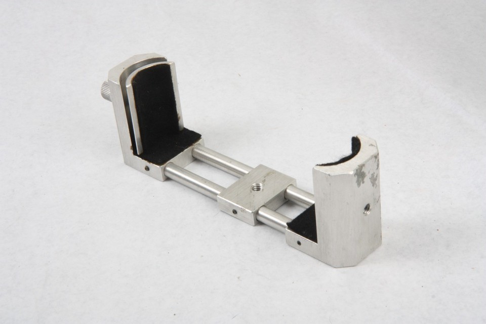 stylish vintage RANGEFINDER TRIPOD MOUNTING BRACKET, leica reid etc ...