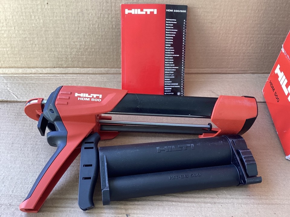 Hilti Hdm 500 Manual Epoxy Dispenser. With Black Cartridge | eBay