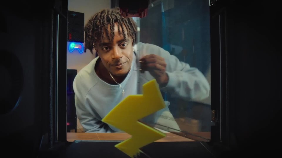 ANYCUBIC Kobra S1 Combo Core XY 3D Printer 600mm/s Multicolor Print 320 ...