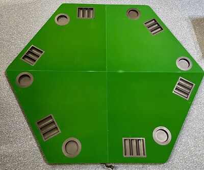 MARLBORO COMPASS PORTABLE POKER TABLE TOP WITH TRAVEL CASE - *FREE ...