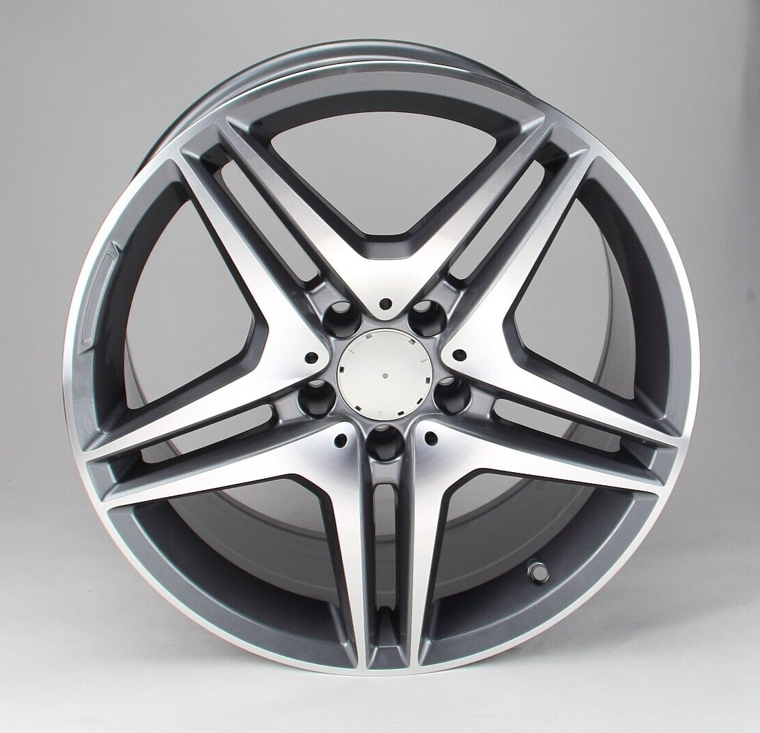 (SET OF 4) 19" AMG STYLE WHEELS RIMS FIT MERCEDES E300 E350 E400 E450 ...