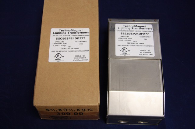 TechnoMagnet SSC50SP24DP277 Outdoor Lighting Transformer 24 Volt 50 ...