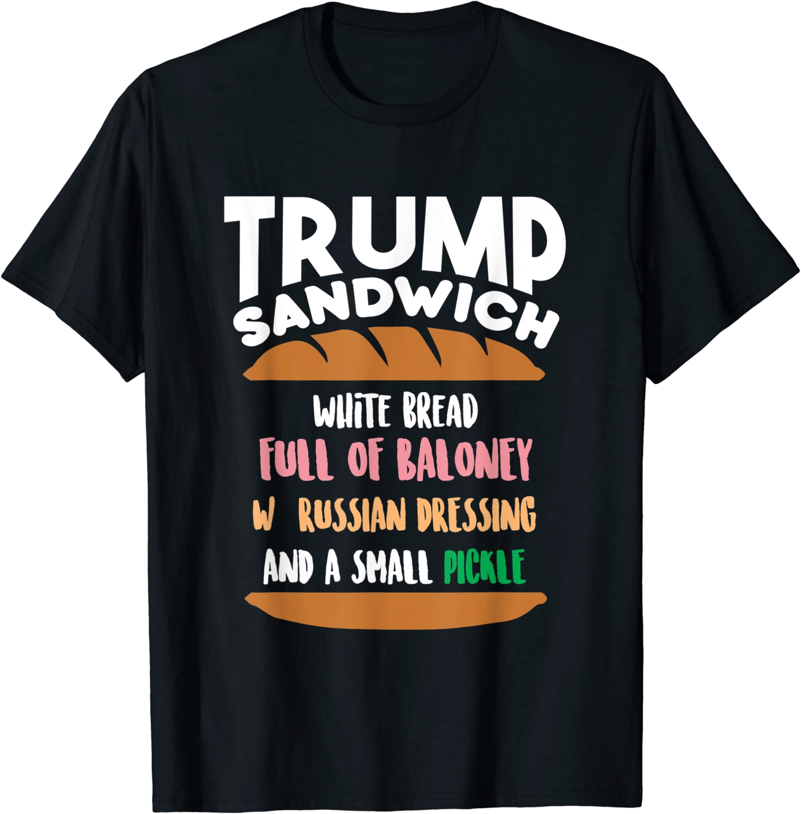 Trump Sandwich Anti-Trump Impeachment Funny Unisex T-Shirt | eBay