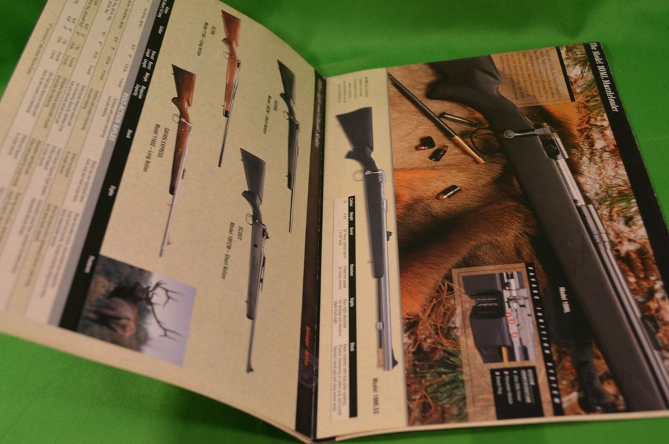 Savage Arms Gun Fold Out Brochure Catalog 2001,Rifles,Long Guns ...