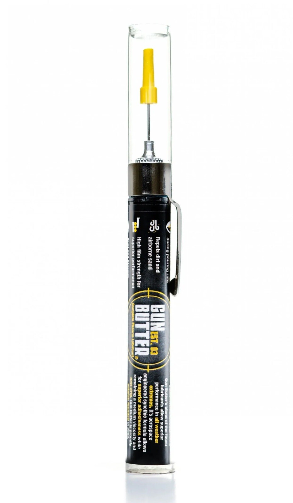 Gun Butter Pen Oiler (1/4 fl oz) - Gun Lubricant Needle Oiler & Cleaner ...