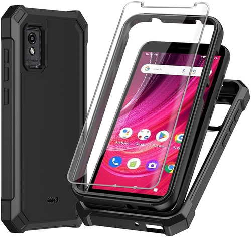 For BLU Studio Mini (2023) Case with [1 X Tempered Glass Screen ...