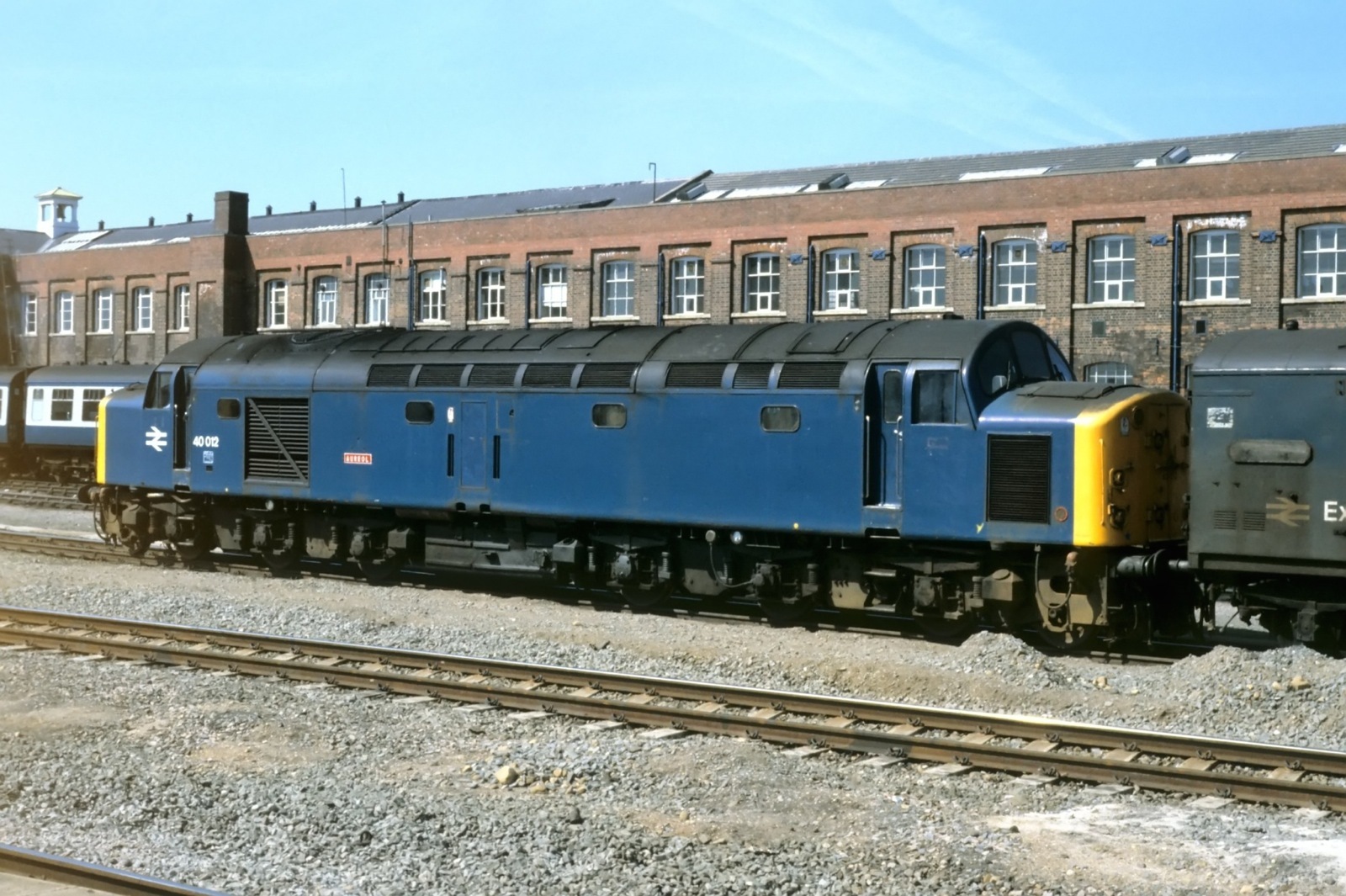 British Rail Class 40 40 012 Doncaster 29/05/82 Rail Photo | eBay UK