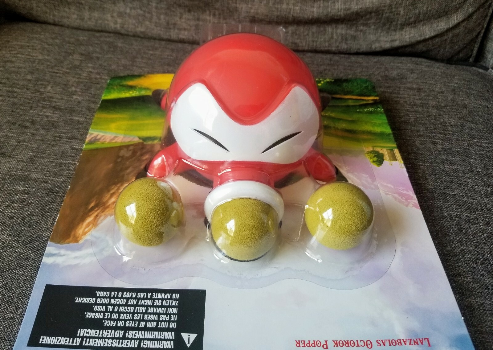 The Legend of Zelda - Octorok Popper Toy by Nintendo (Octopus Enemy ...