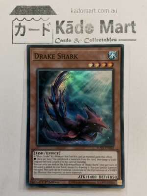 Drake Shark ROTA-EN002 Super Rare 1st Edition YuGiOh TCG Card | eBay