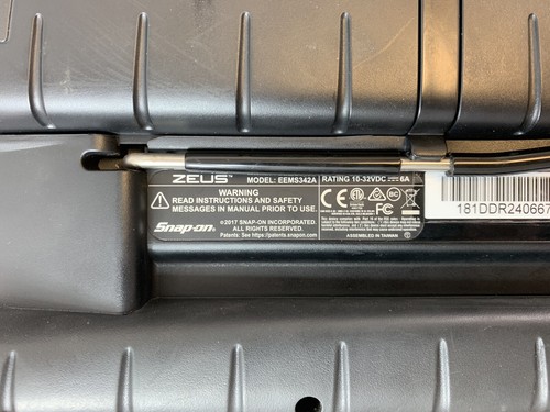 Snap-on Zeus Comes With M4 Scope Module for sale online | eBay