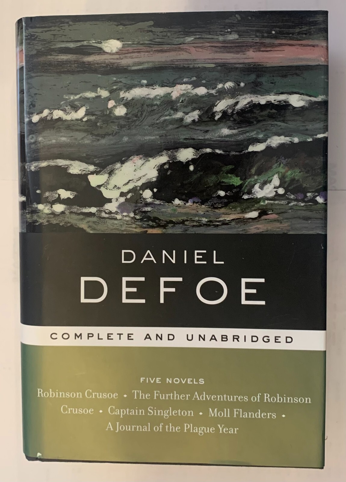 Five Novels : Complete and Unabridged Hardcover Daniel Dafoe ...