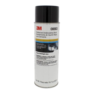 19.7 oz 3M Rubberized Undercoating Black Aerosol 08883 - Sound ...