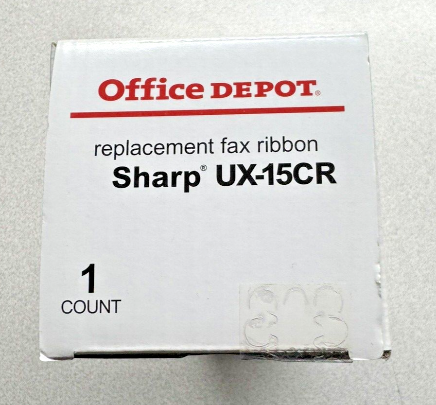 Office Depot Replacement Fax Ribbon Sharp UX-15CR - NEW in box - 980696 ...