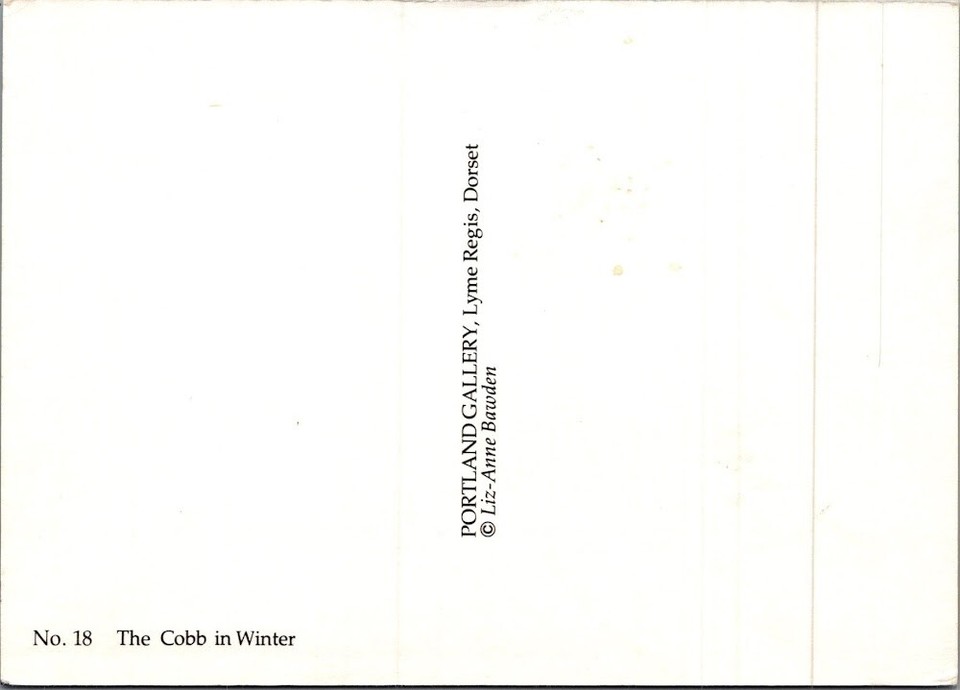 Postcard Water Sky Cloud Water resources Nature Rectangle Art Horizon ...