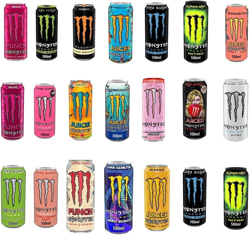 Monster Energy Drink Label Caffeine Monster Energy Juice Viking Berry