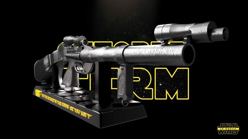 BOSSK GRENADE LAUNCHER Replica Star Wars Bounty Hunter Cosplay Resin ...