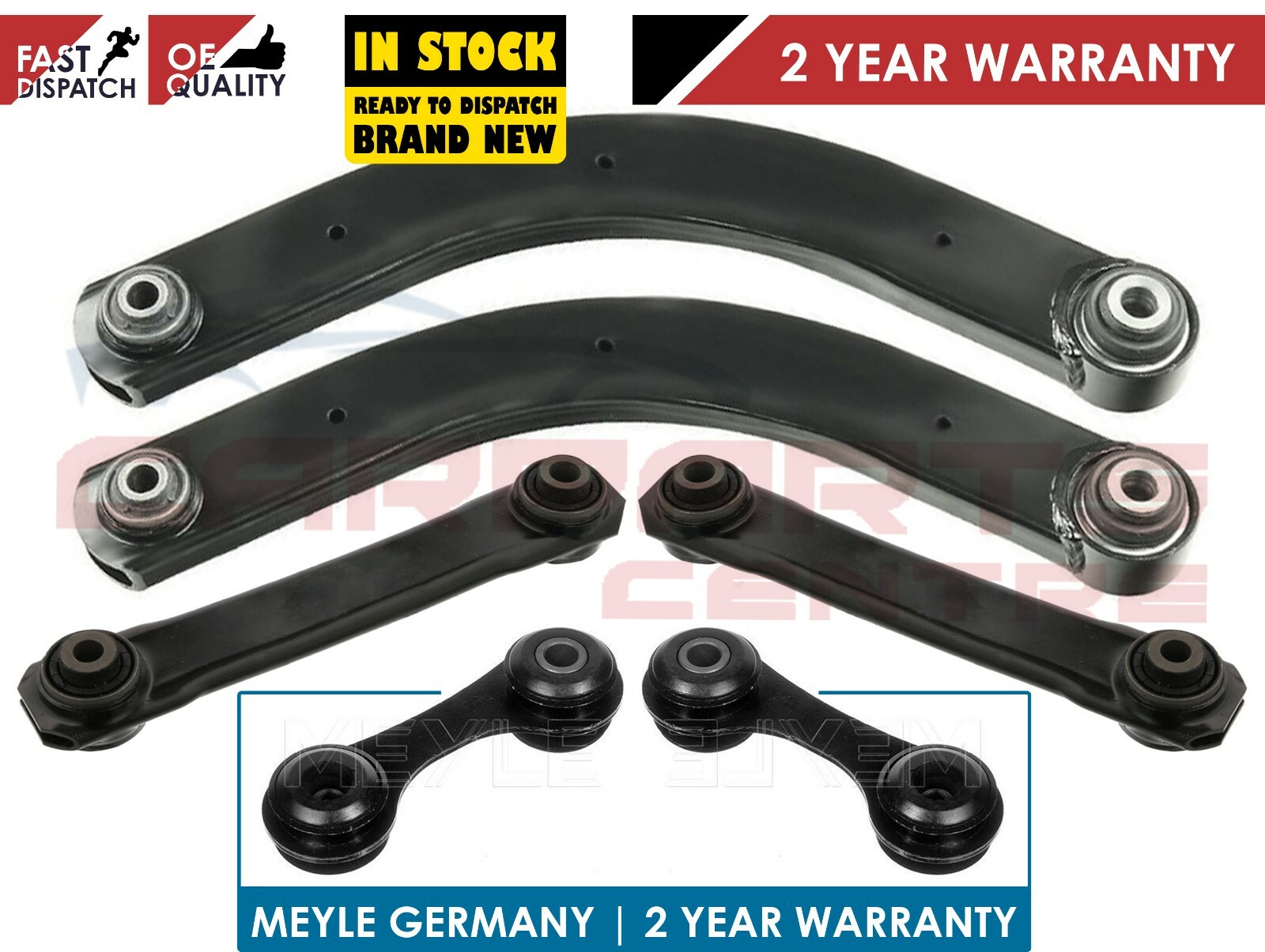 FOR CROMA SIGNUM VECTRA C REAR SUSPENSION UPPER LOWER WISHBONES ARMS ...