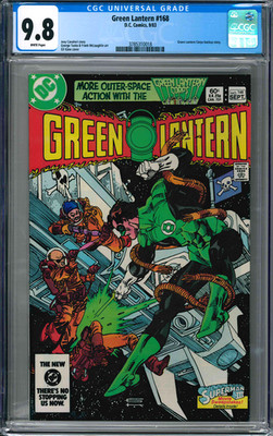 Green Lantern #168 CGC 9.8 Mint-Hunter Comics Copy! | eBay
