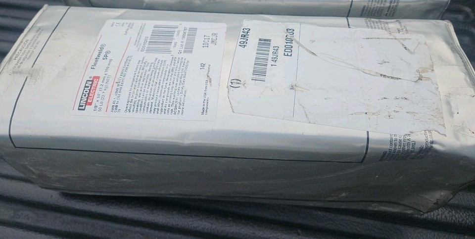 50LB BOX Lincoln Electric 1/8"X 14" FLEETWELD 5P" Rods 3.2MM X 350MM | eBay
