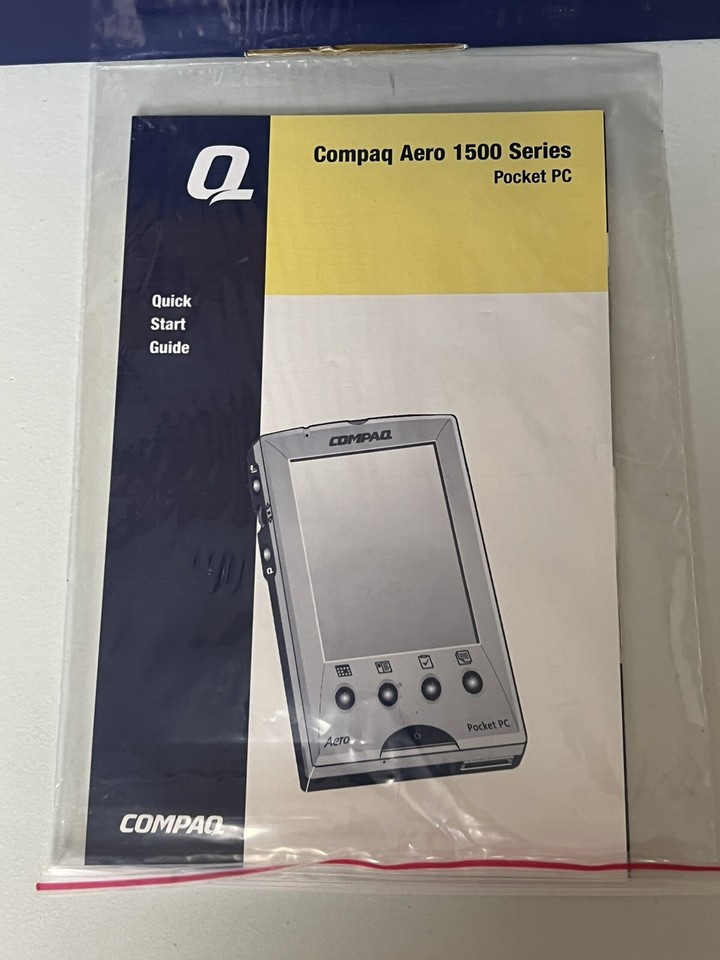 NEW! Compaq Aero 1550 16 MB 2 Color Handheld Pocket PC - Windows CE ...