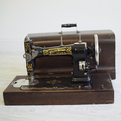 Sewing (Pre-1930) - White Rotary Sewing Machine