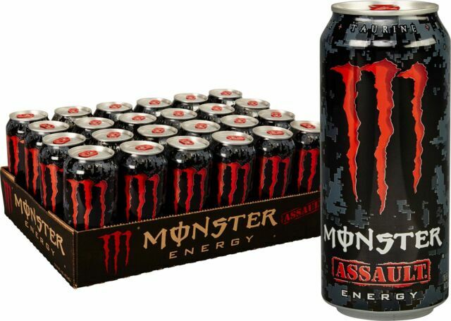 Monster Energy Drink Assault 16Oz - Pack of 24 for sale online | eBay