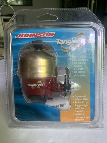 Johnson Tangle Free TF10 Spincast Fishing Reel Sport Recreation Never ...