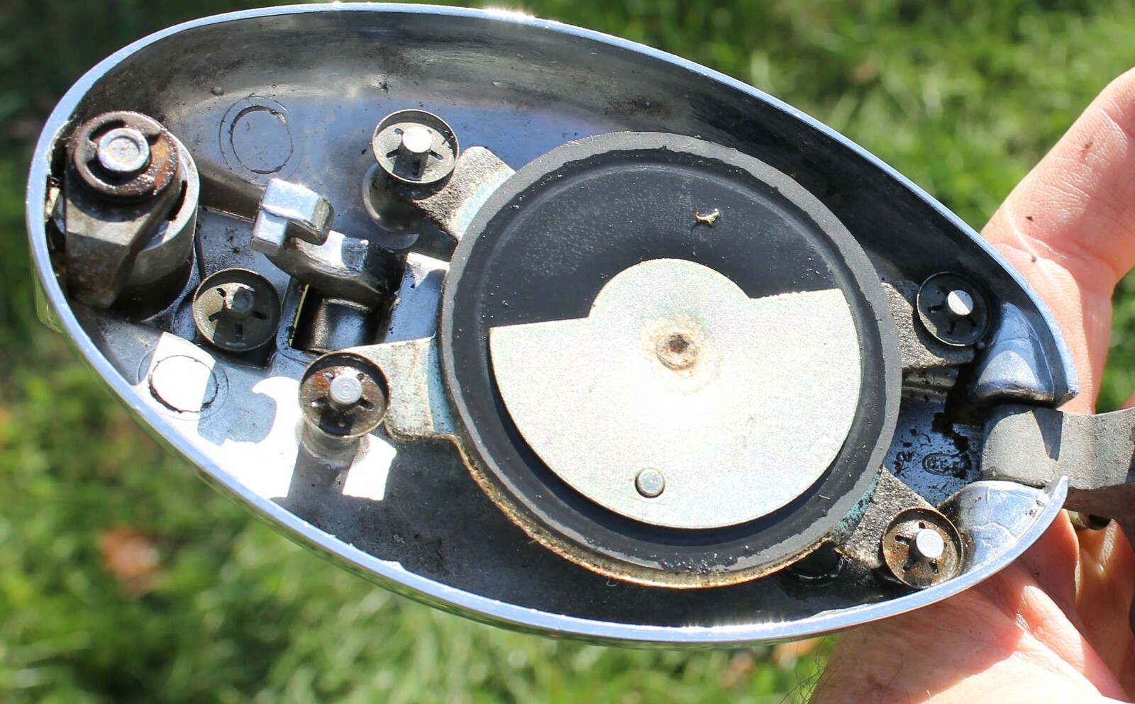 OEM Jaguar XJ6 Series 3 1979-1987 Original Chrome Fuel Gas Filler Cap ...