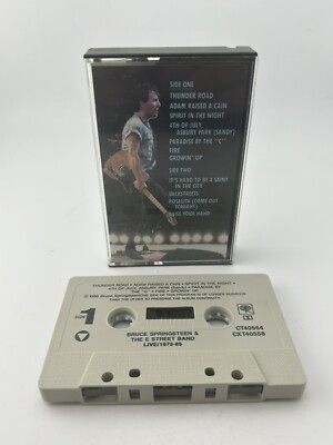 2 Cassette Tapes Featuring Bruce Springsteen & The E Street Band Live ...