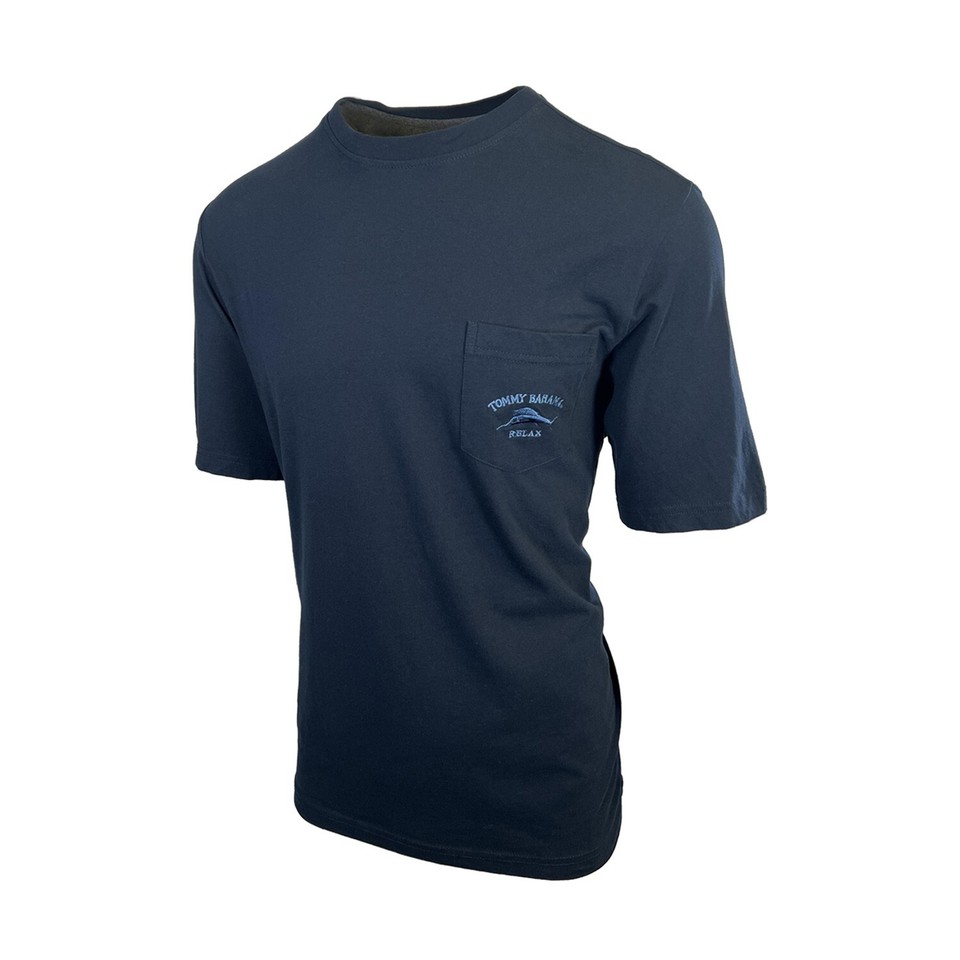 Tommy Bahama Men's Blue Note T-Shirt Relax Crew Neck Bali Skyline Tee ...