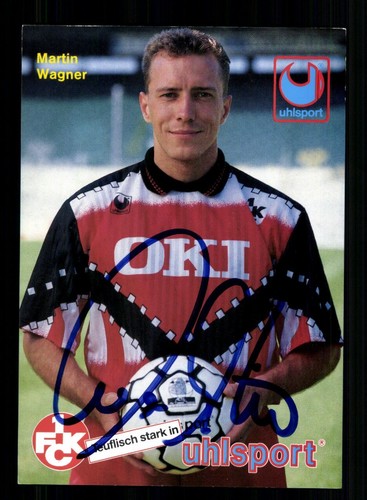 Martin Wagner Autogrammkarte 1 FC Kaiserslautern 1993-94 Uhlsport Original | eBay.de