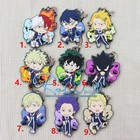 T398 Anime Boku no Hero Academia Izuku Shoto rubber Keychain Key Ring ...