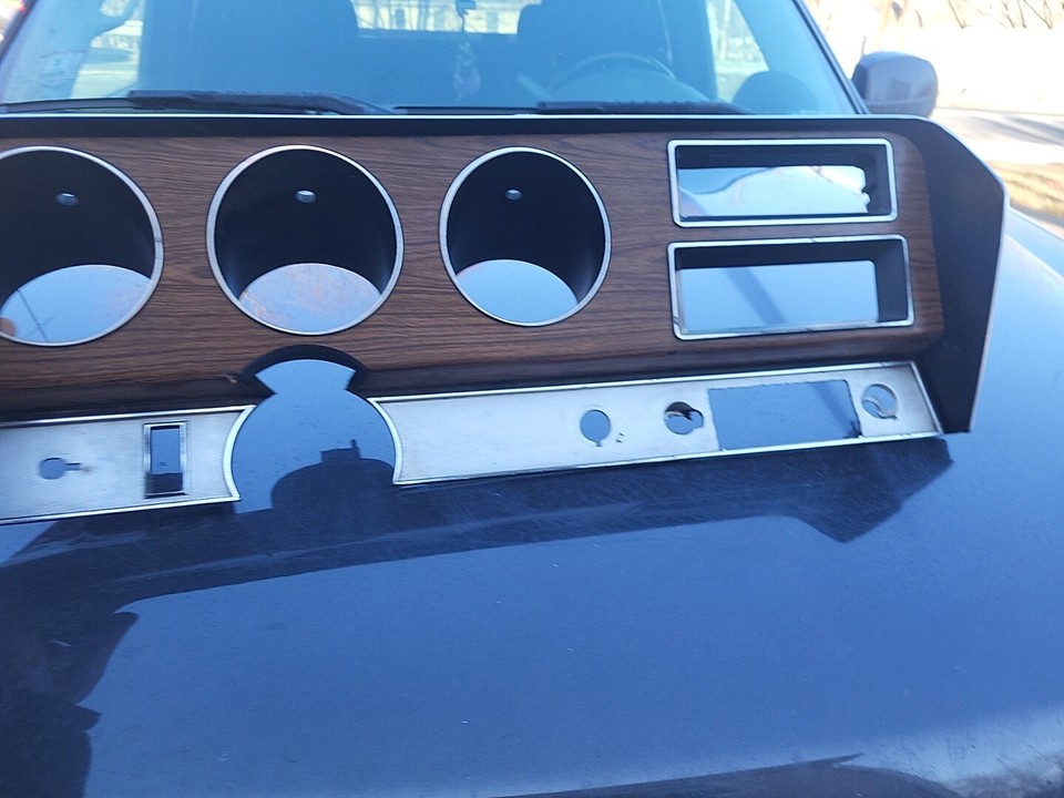 1970 1971 72 Pontiac GTO Lemans Tempest Dash Bezel Speedometer Gauge ...