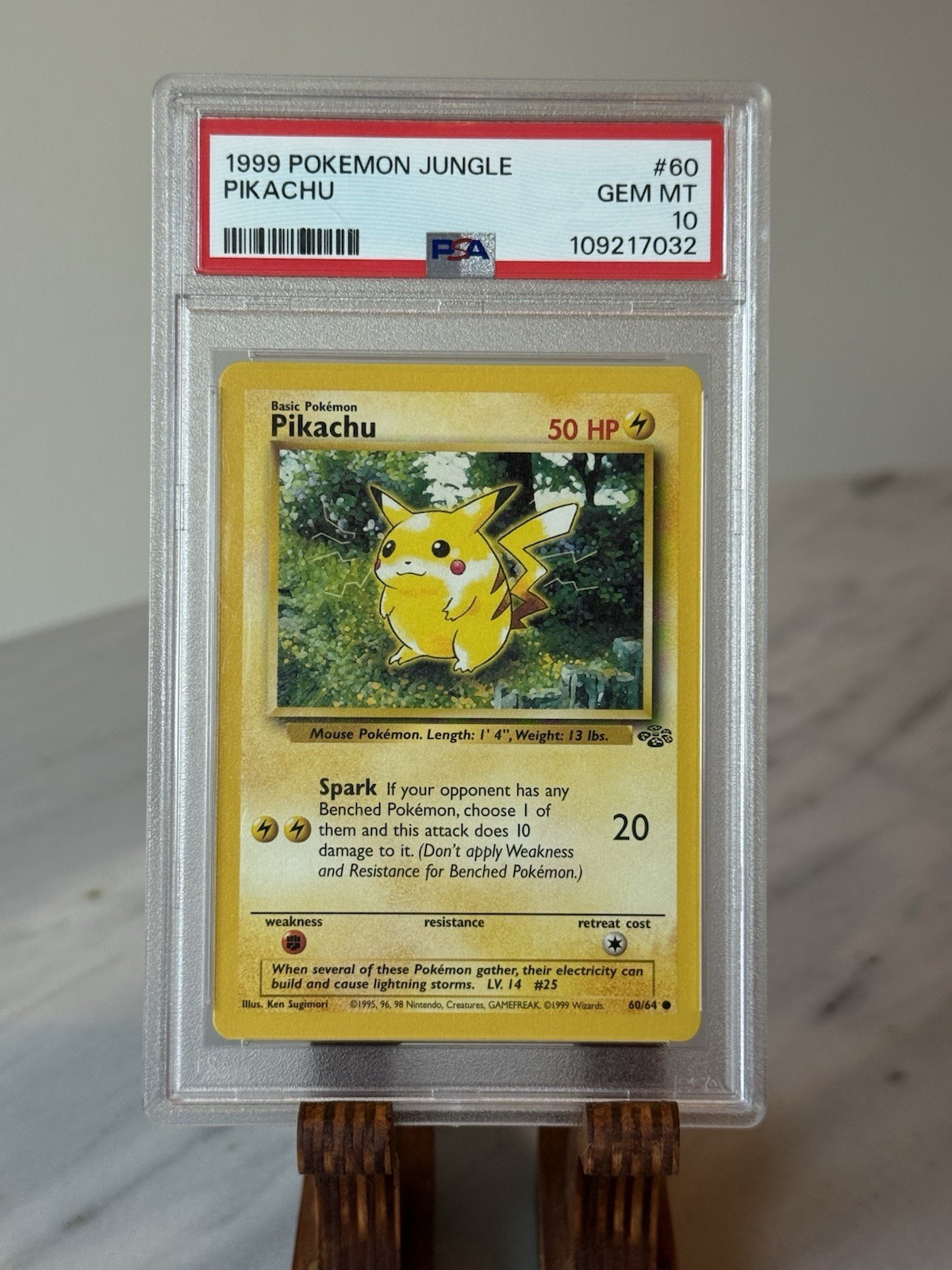 Pikachu 1999 Jungle #60/64 Unlimited Price Guide - Sports Card Investor
