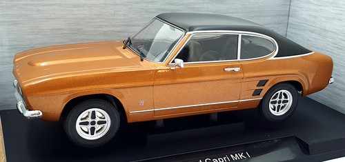 Model Car Group 1/18 Scale MCG18537 - 1973 Ford Capri MK I GXL - Gold ...